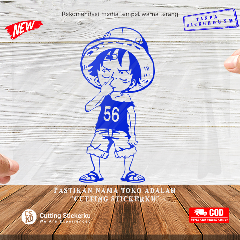 Cutting Stiker Ngupil Luffy Boys Variasi Motor Mobil Motor Sticker ...