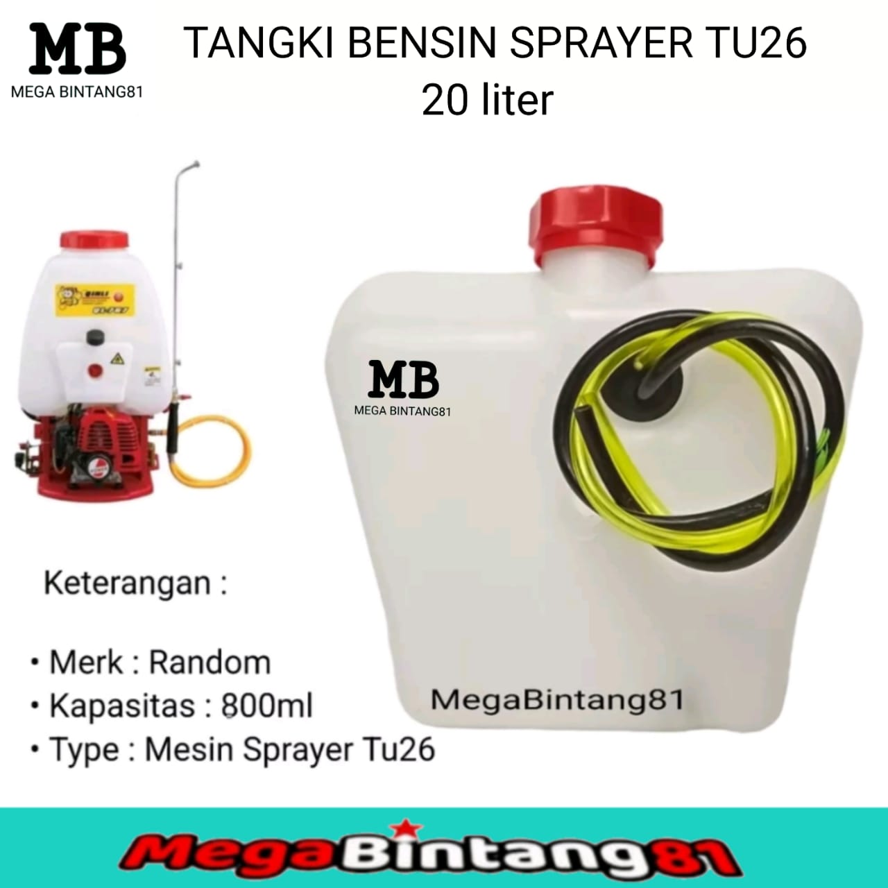 Tangki bensin sprayer TU26 tangki bensin mesin semprotan hama TU26 20 ...