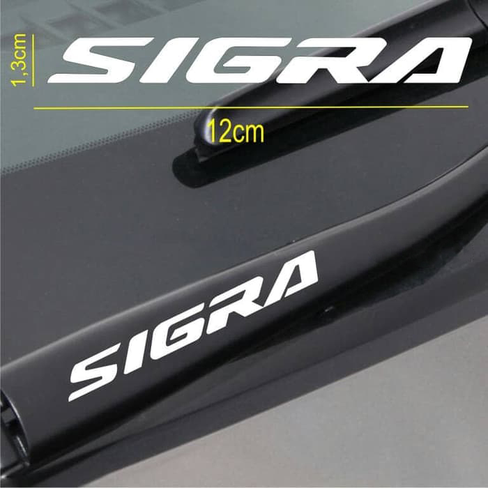 Stiker Wiper Mobil Logo Daihatsu Sigra - Car Decal Sticker | Lazada ...