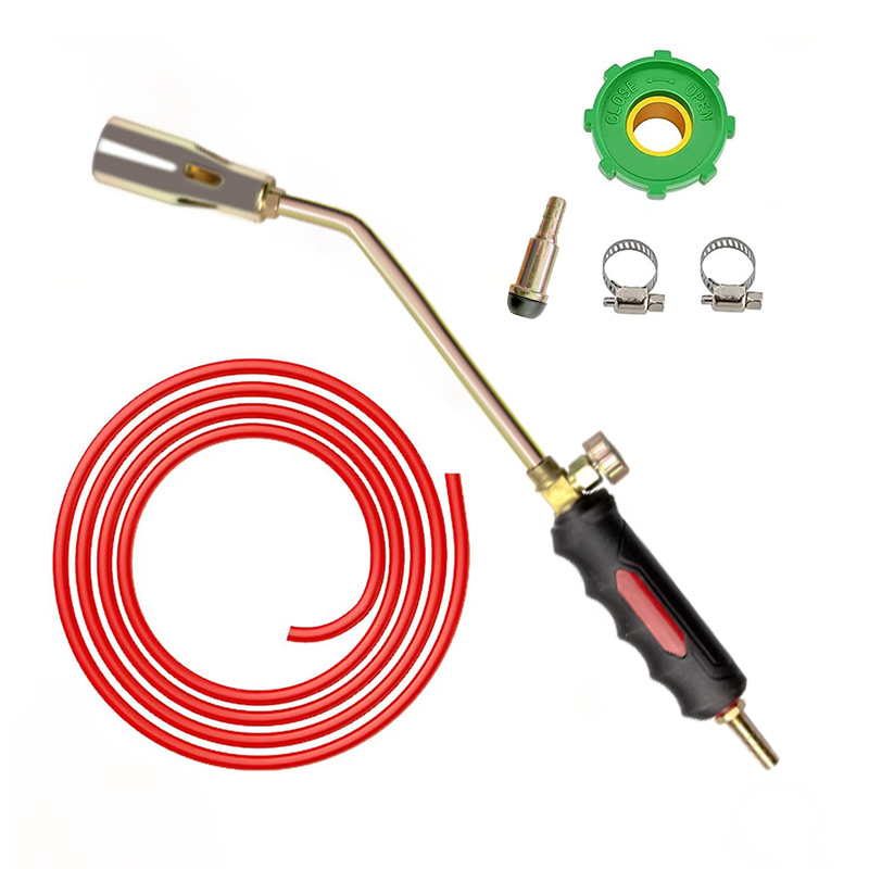 Gas Torch Dengan 1.2meter Selang Alat Bakar Heating Torch 51cm Gas LPG ...