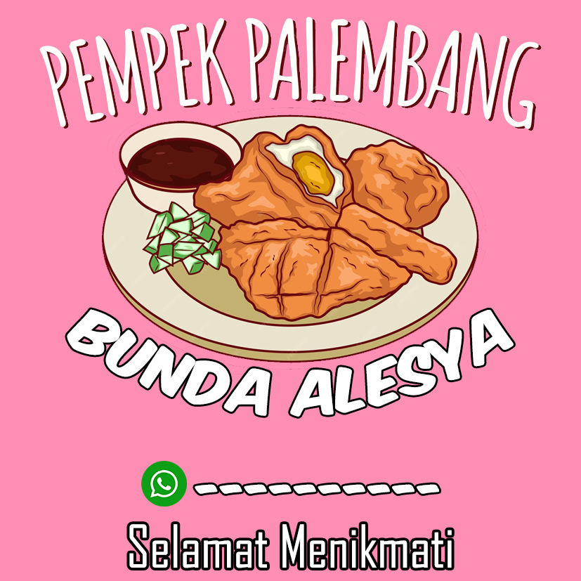 Cetak Sticker Glossy Cromo Desain Pempek- Cetak Label Kemasan Nama ... Cetak Sticker Glossy Cromo Desain Pempek- Cetak Label Kemasan Nama ...