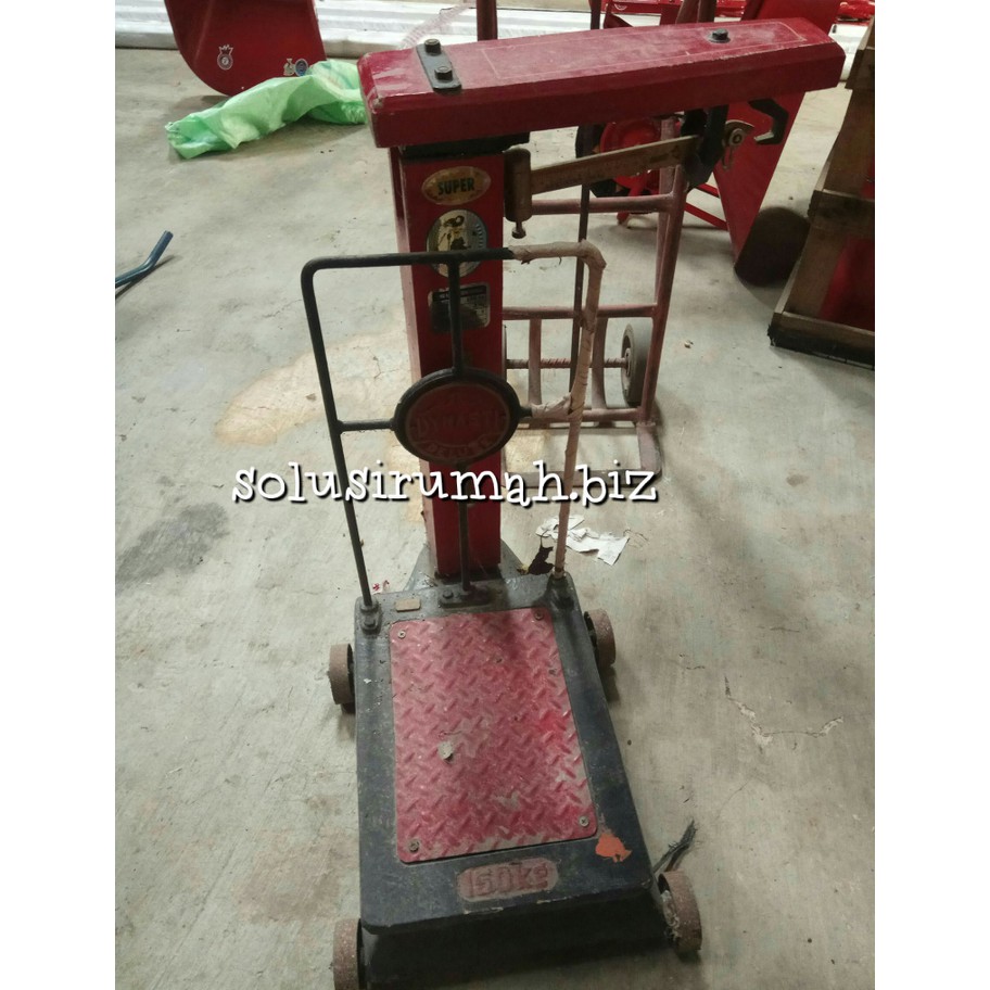 TIMBANGAN DUDUK 150KG 3KG TIANG KAYU + TIMBEL SET 150 kg | Lazada Indonesia