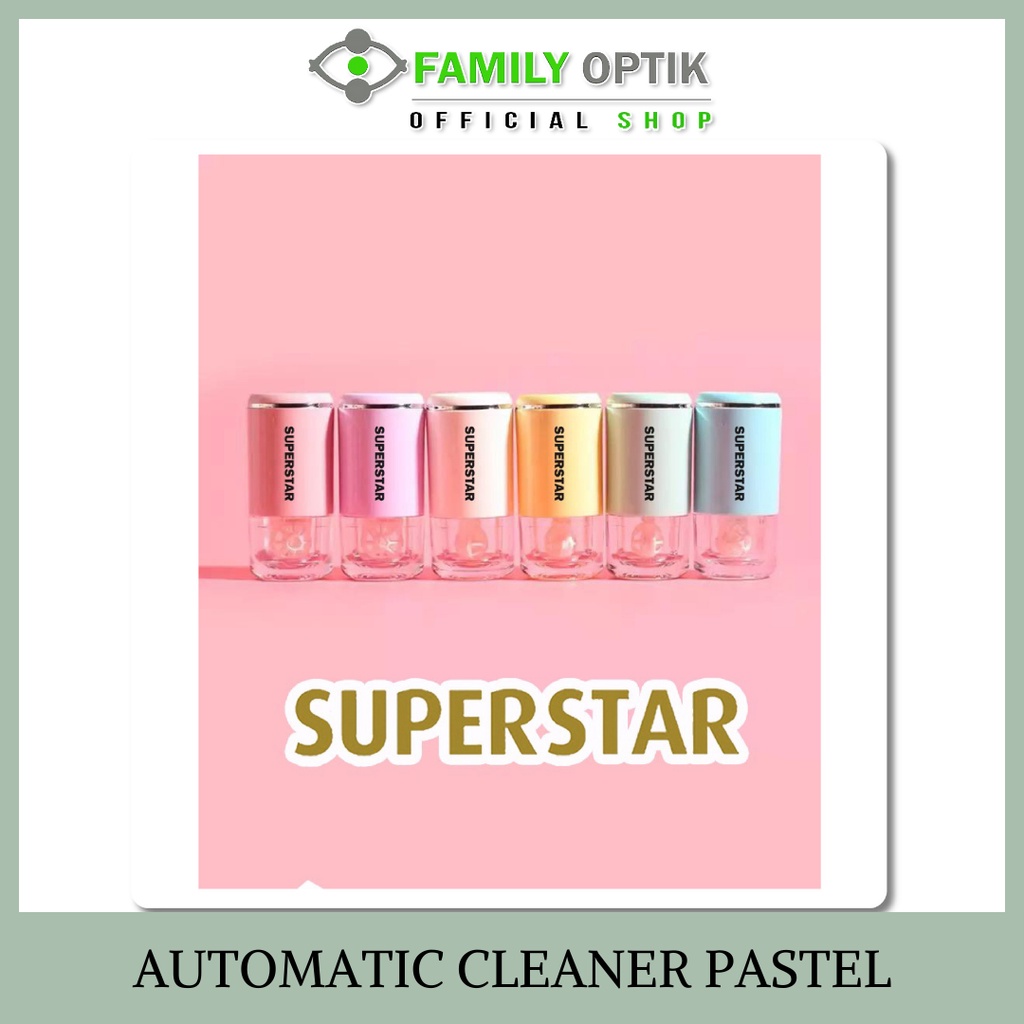 Automatic Cleaner Pastel Colors (alat pembersih softlens otomatis ...
