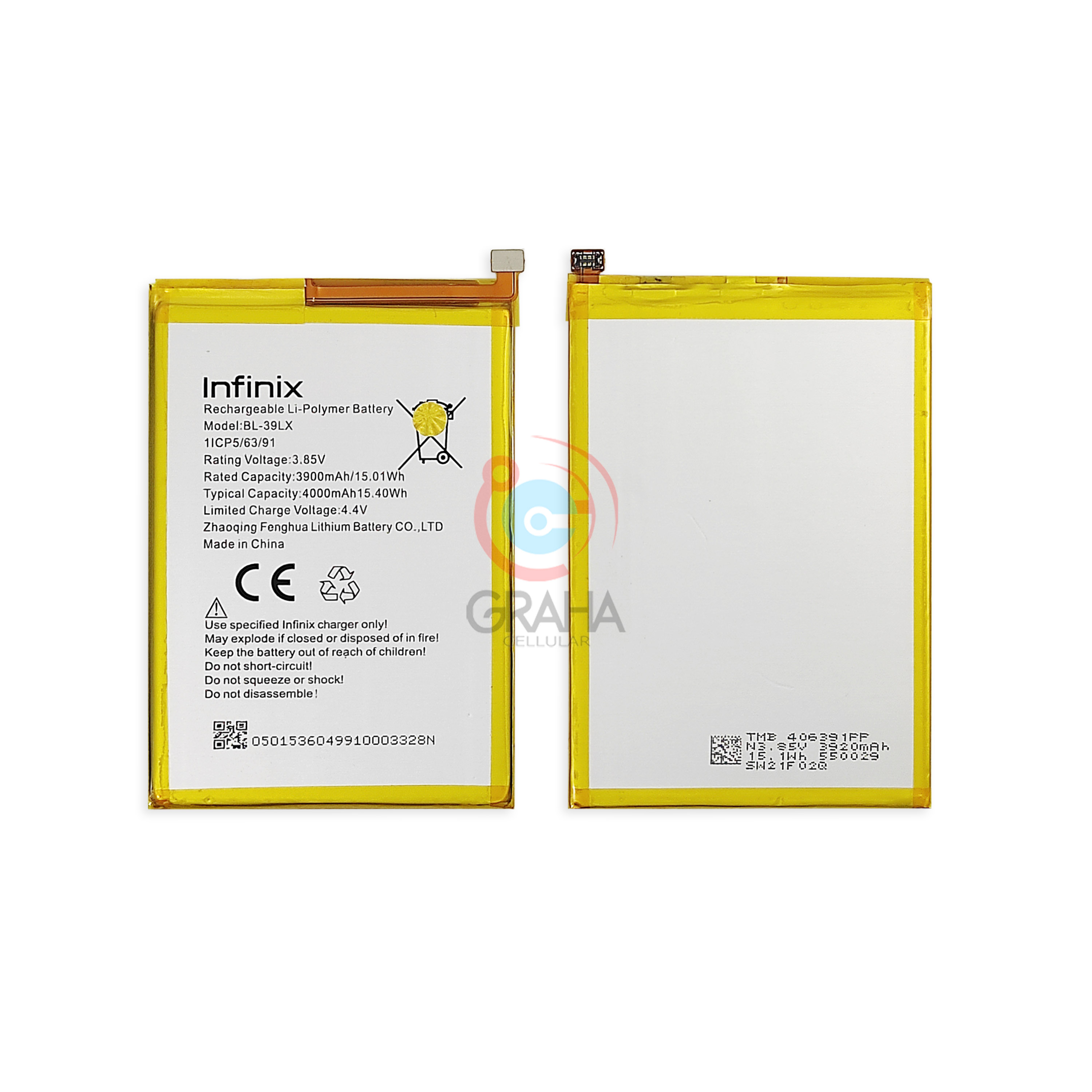 BATERAI / BATTERY / BATRE SMART 4 / X653 / BL-39LX ORI | Lazada Indonesia