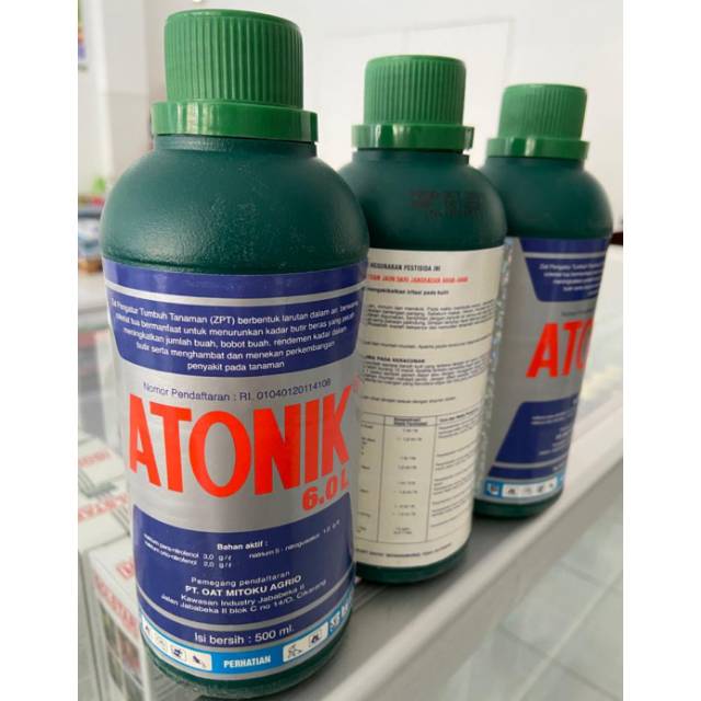 ATONIK 500 ml - Zat Pengatur Tumbuh Tanaman - Nutrisi Padi Supaya Bulir ...
