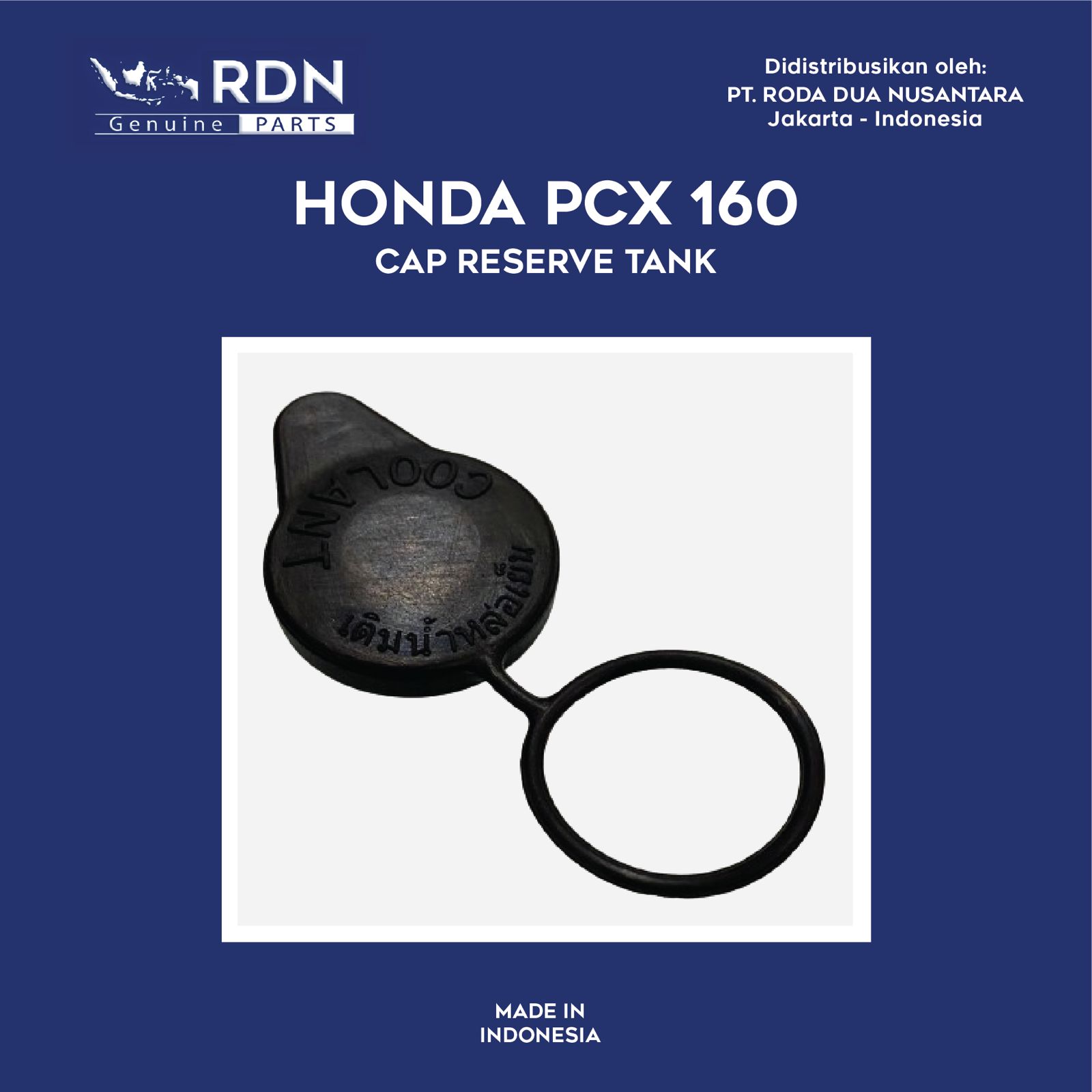 Cap Reserve Tank - Tutup Cadangan Air Radiator PCX 160 Original ...