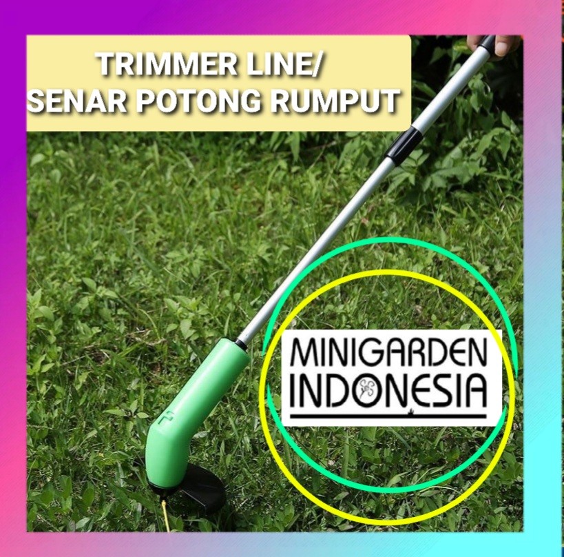 TRIMMER LINE 25Meter senar potong rumput tali pisau nylon | Lazada ...