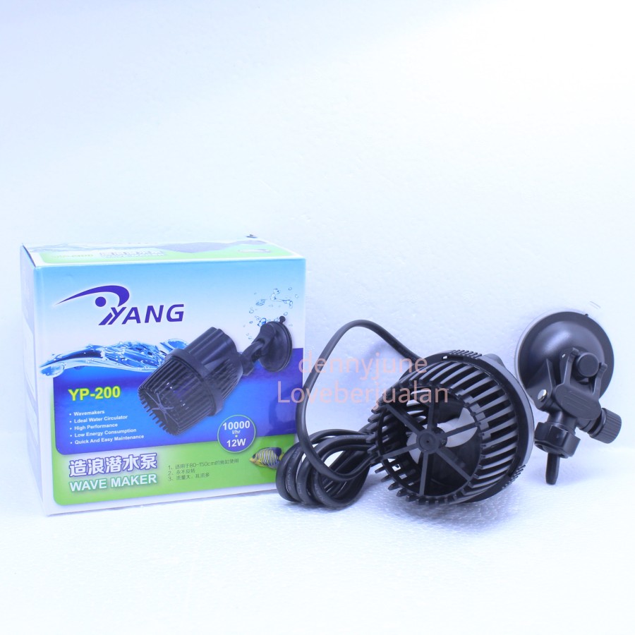 Yamg Yp200 YP 200 Wavemaker 10000LH 12W Alat Pembuat Arus Ombak ...