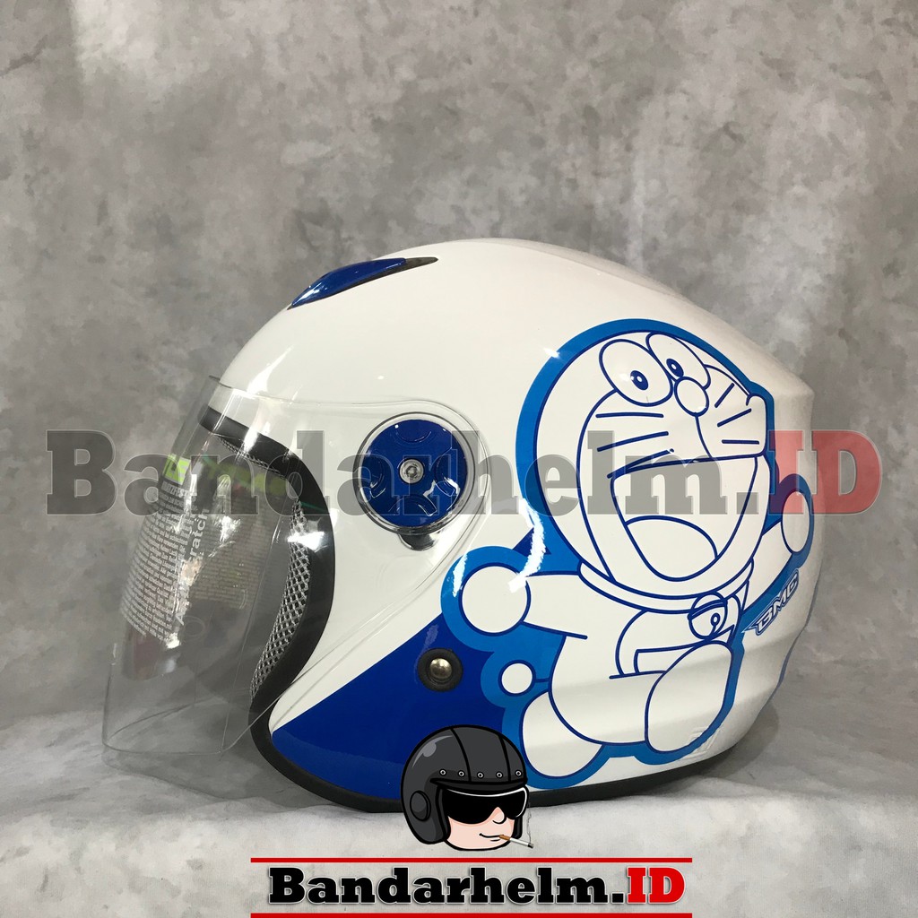 HELM BMC MILAN DORAEMON ORIGINAL | Lazada Indonesia
