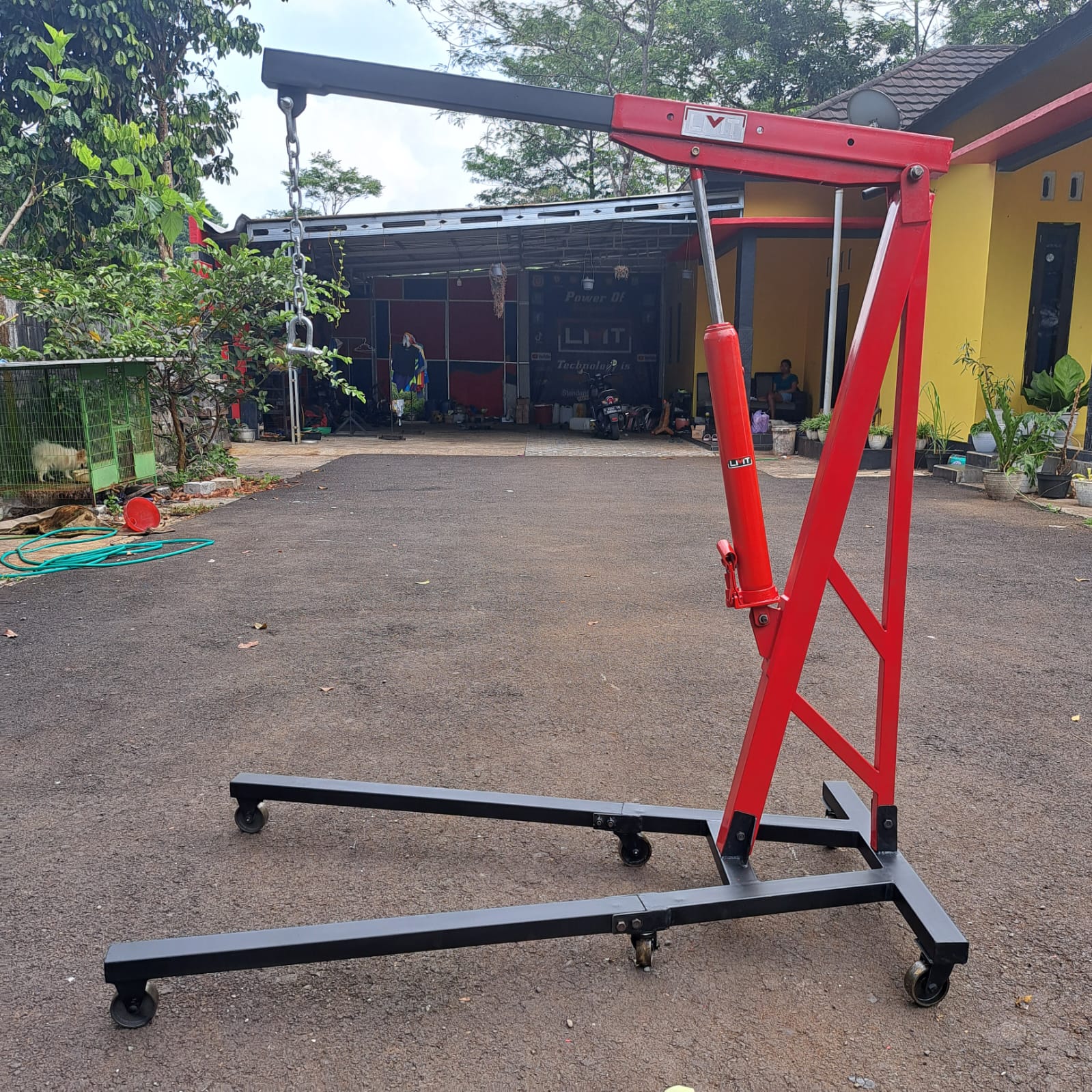 ALAT BANTU BENGKEL ENGINE CRANE 3 TON | Lazada Indonesia