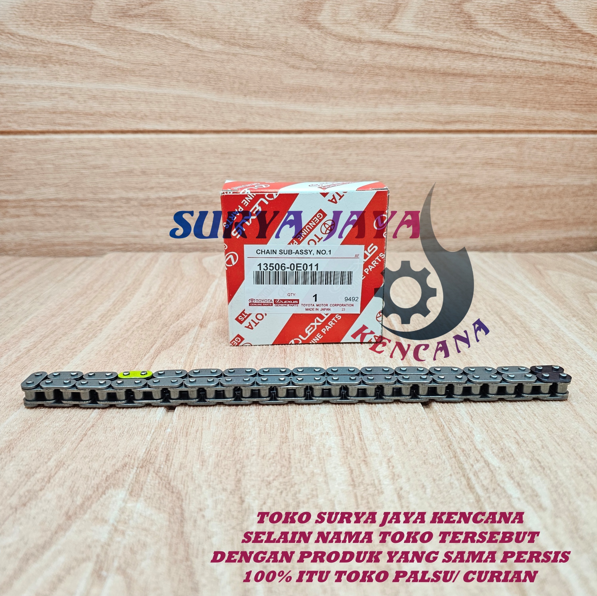 TIMING CHAIN PENDEK NO1 HILUX REVO 13506-0E011 | Lazada Indonesia