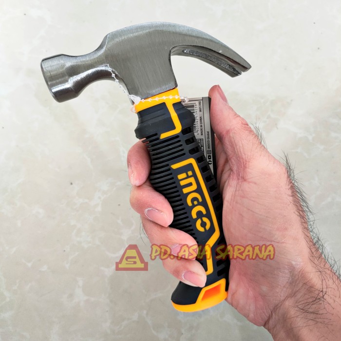 Palu Martil Kambing Cebol 8oz INGCO HMCH80808D Mini Claw Hammer Besi ...