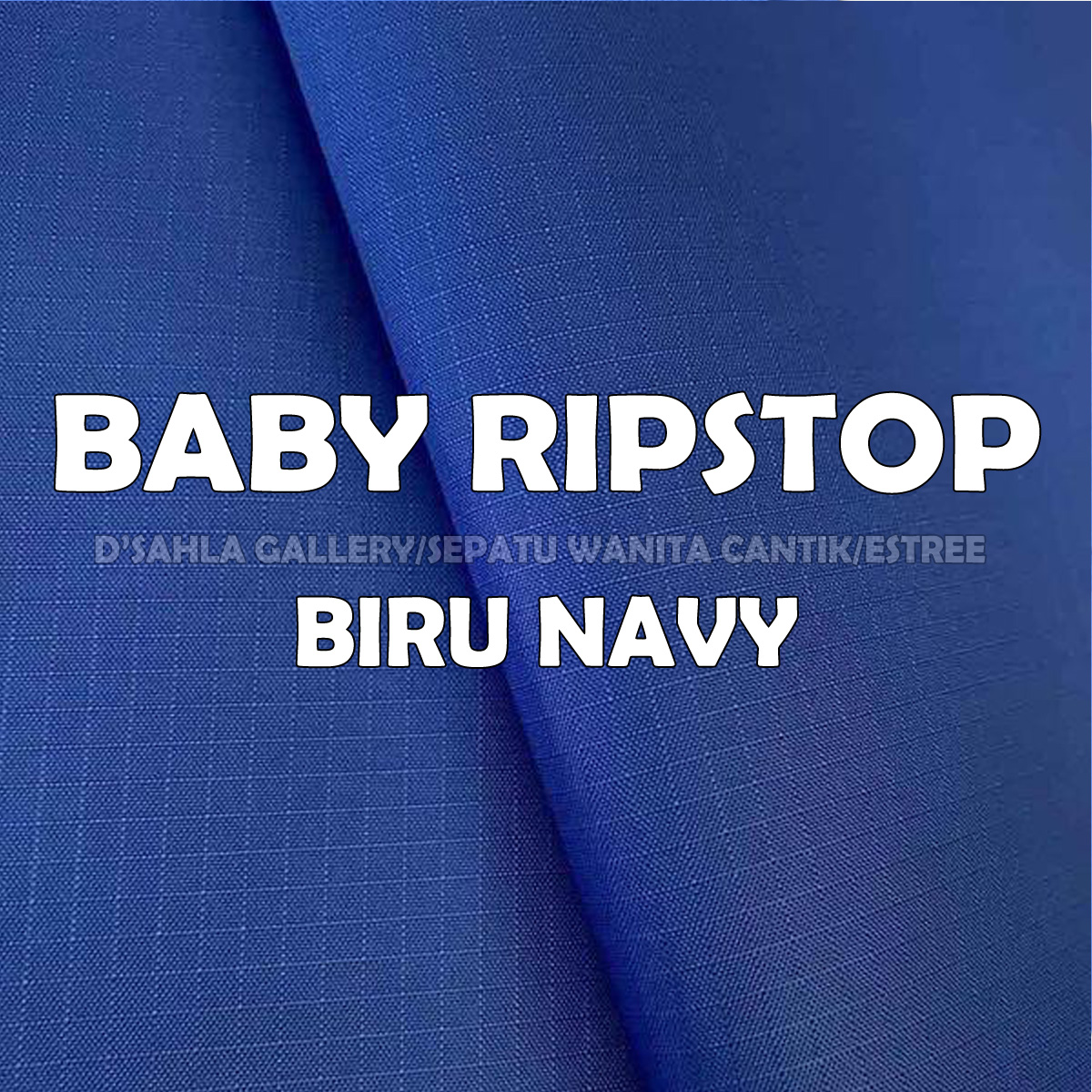 Bahan Tas Kain Baby Ripstop Ribstop Tahan Air Waterproof Tebal Mudah ...
