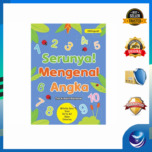 Penerbit Andi - Serunya! Mengenal Angka (Bilingual), Aktivitas Seru ...