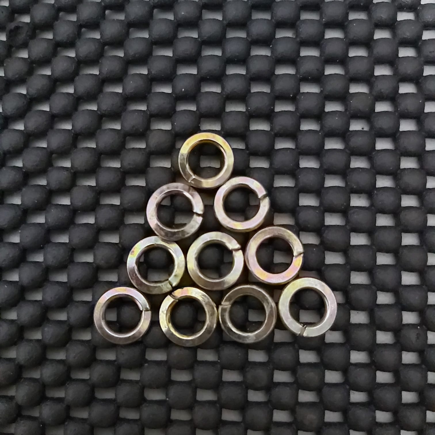 ISI 10 BUAH - Ring Per M6 Ver / DIN 127 Spring Washer / ring per M 6 ...