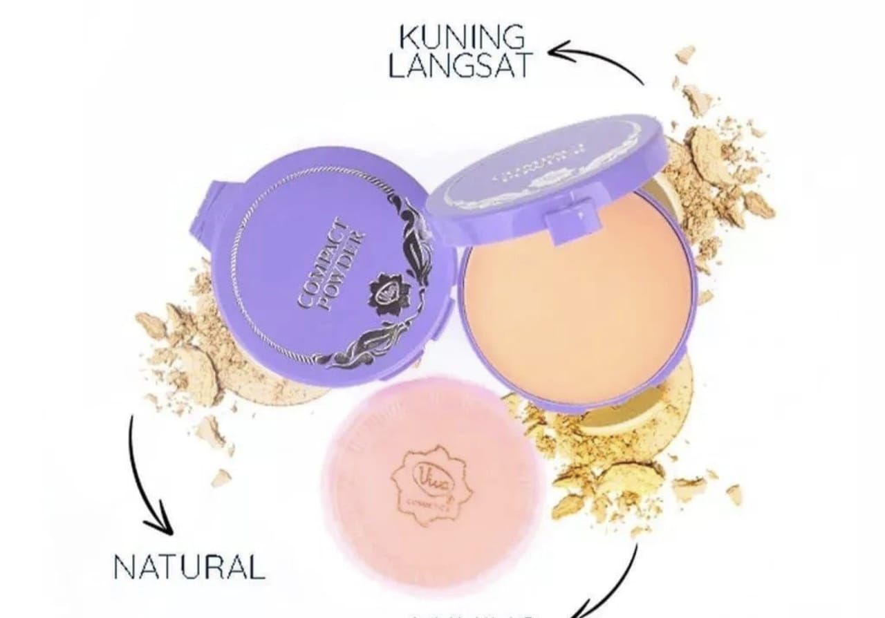 Viva Compact Powder Lilac (tersedia 3 varian warna) 100% original ...