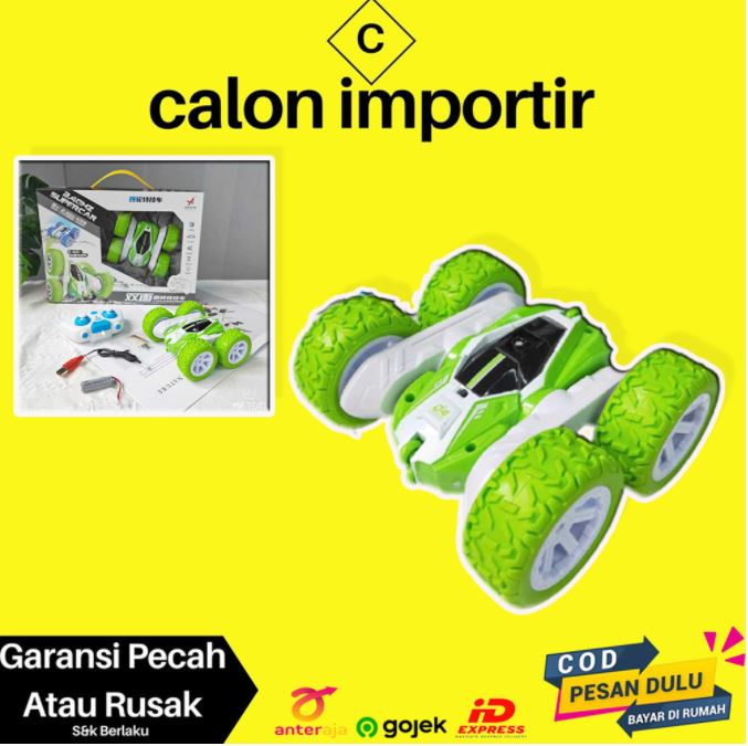 Mobil Remot Control Amfibi Stunt Car Water Land Amphibious Version ...