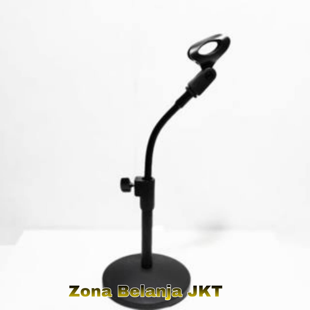 STAND MIC MEJA PODIUM FLEXIBEL FULL BESI ADJUSTABLE / TRIPOD MIC ...