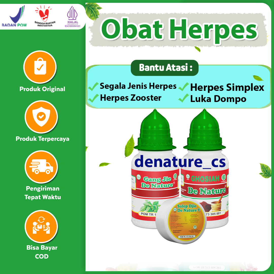 Obat Herpes Skabies Dompo Obat Herpes Genital 100% Original | Lazada ...