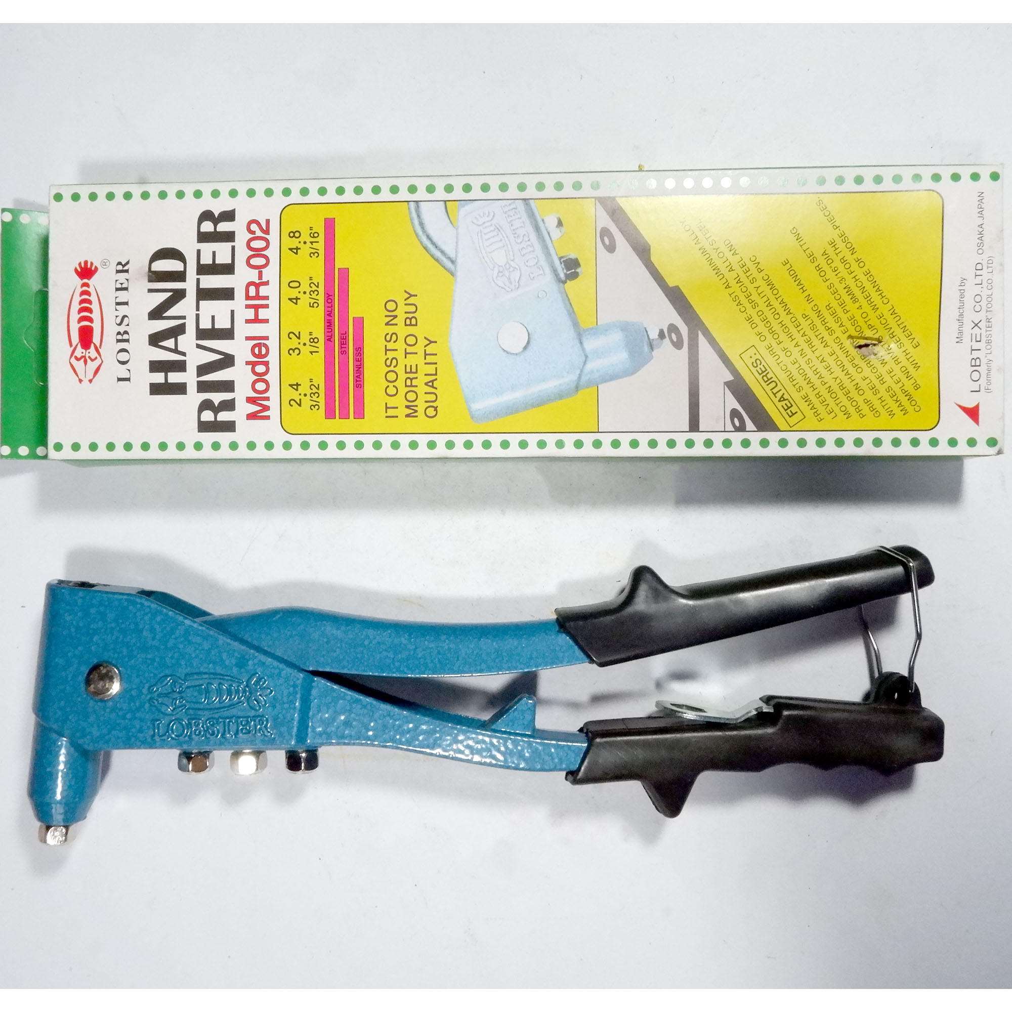 Tang Rivet LOBSTER / Hand Riveter LOBSTER HR-002 | Lazada Indonesia