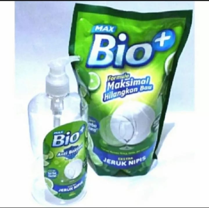 SABUN CUCI PIRING MAX BIO+ 780ML FREE BOTOL PUMP | Lazada Indonesia