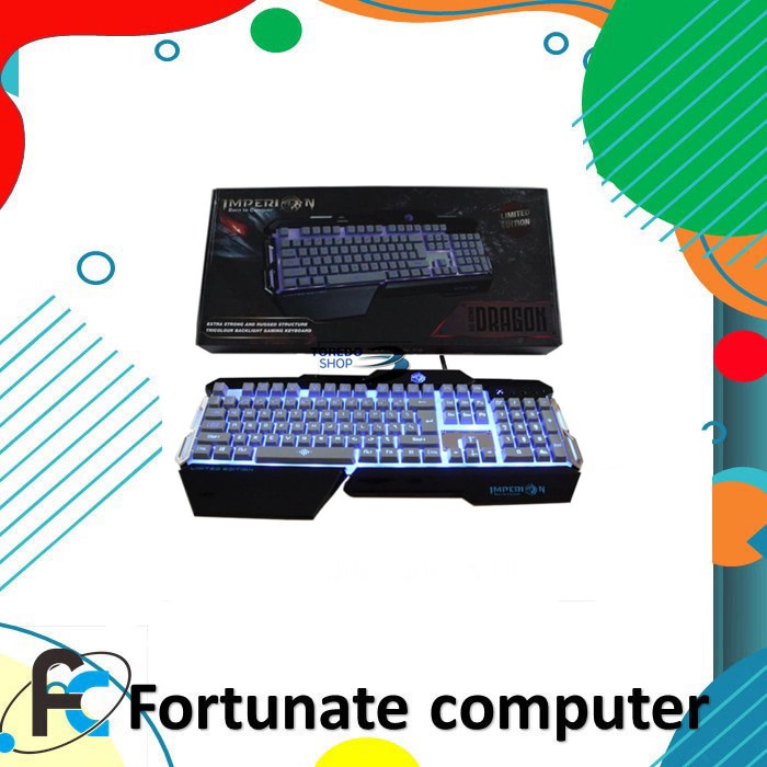 keyboard Dragon TM -7 gaming | Lazada Indonesia