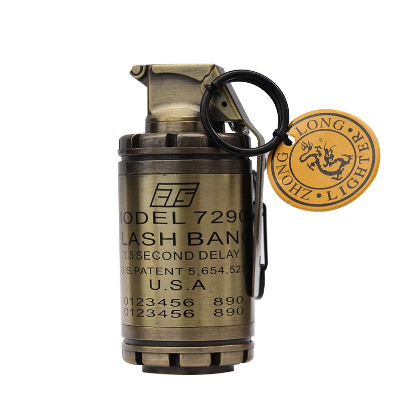 Mancis Korek Api Model Granat Model 7290 Flash Bang Grenade Api Bara ...