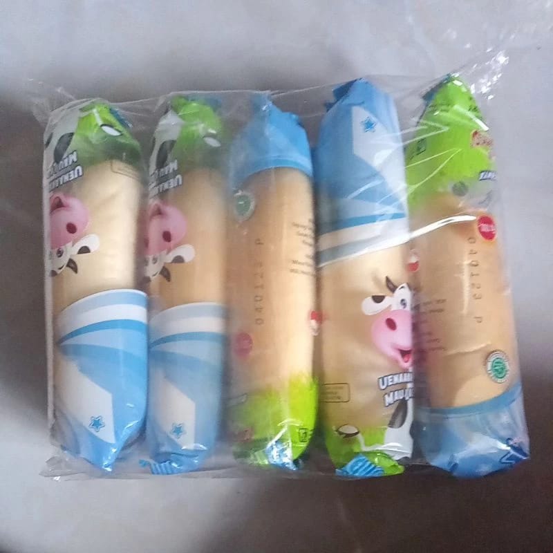 Promo roti nana sapi 5 pack isi 25 pcs original varian rasa susu dan ...