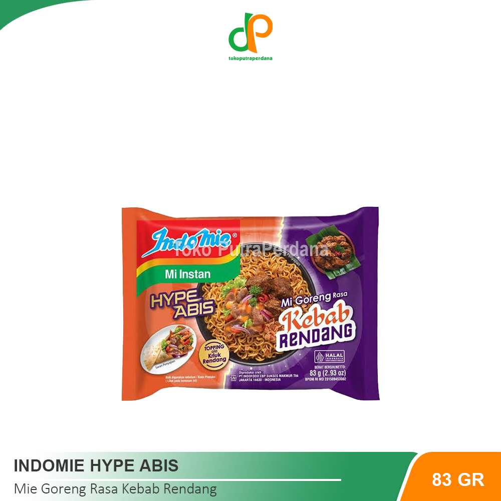 INDOMIE HYPE ABIS Mie Goreng Kebab Rendang | Lazada Indonesia
