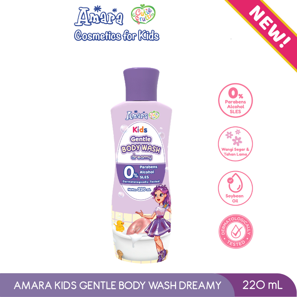 Amara Kids Gentle Body Wash - 220ml | Lazada Indonesia