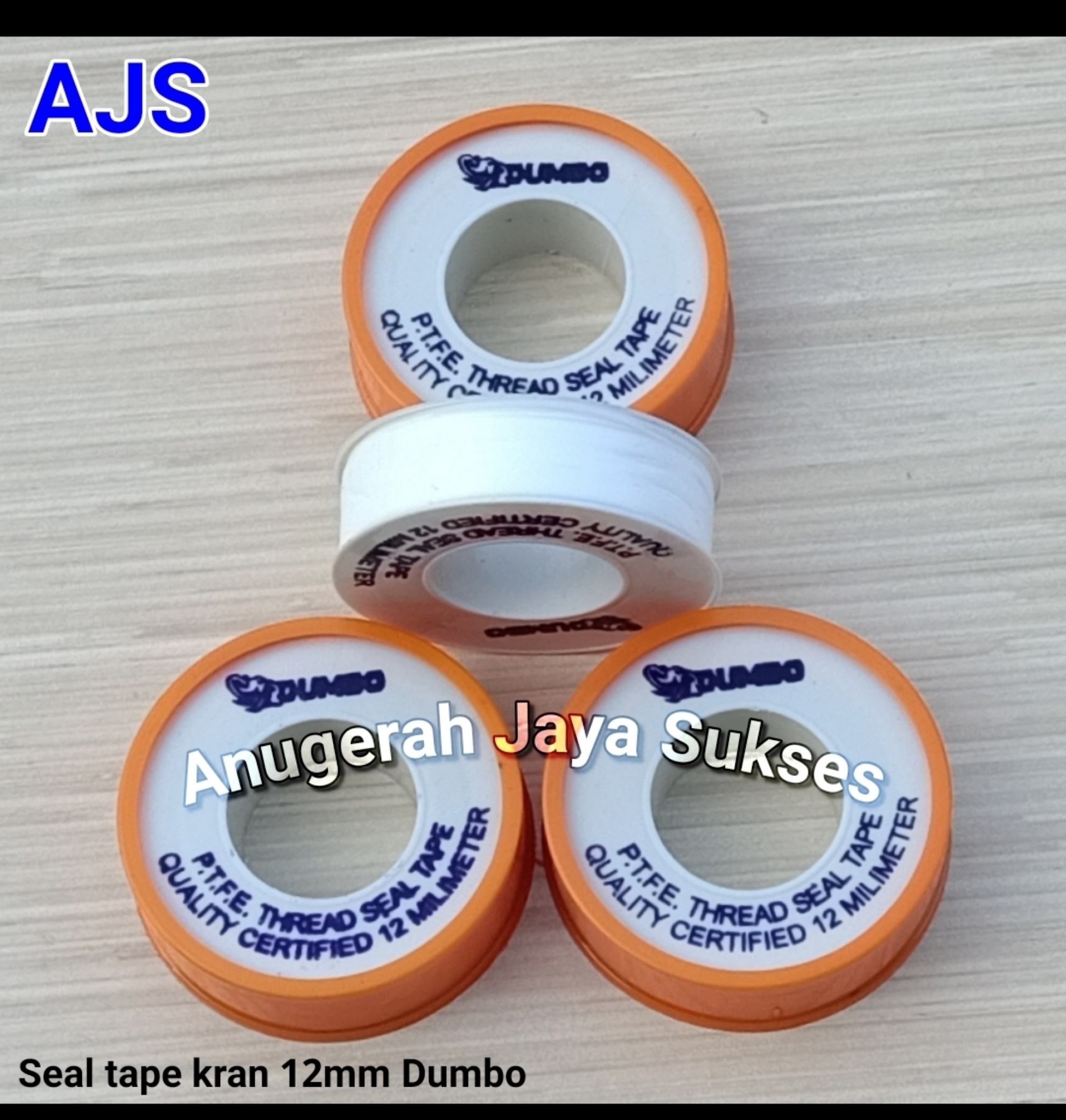 seal tape isolasi kran air lem kran model Onda kran air pipa seal tape ...