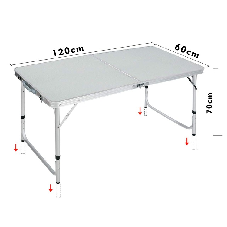 Meja Lipat Portable Meja Kerja Meja Belajar Meja Lipat Serbaguna Ukuran ...