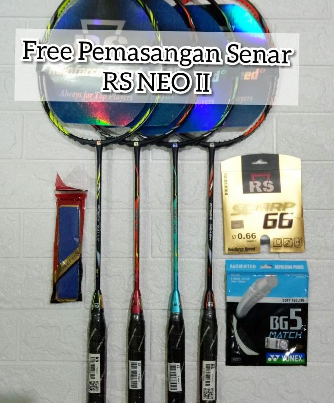 RAKET BADMINTON RS POWER SMASH/RALLY/PURE/MAX ORIGINAL 100% | Lazada ...