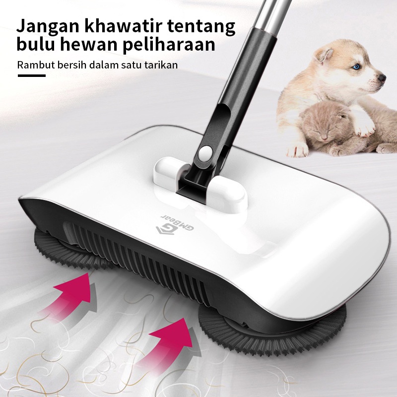 GM Bear Sapu Lantai Otomatis 1085 - Ultra Broom Sapu Dorong Pembersih ...