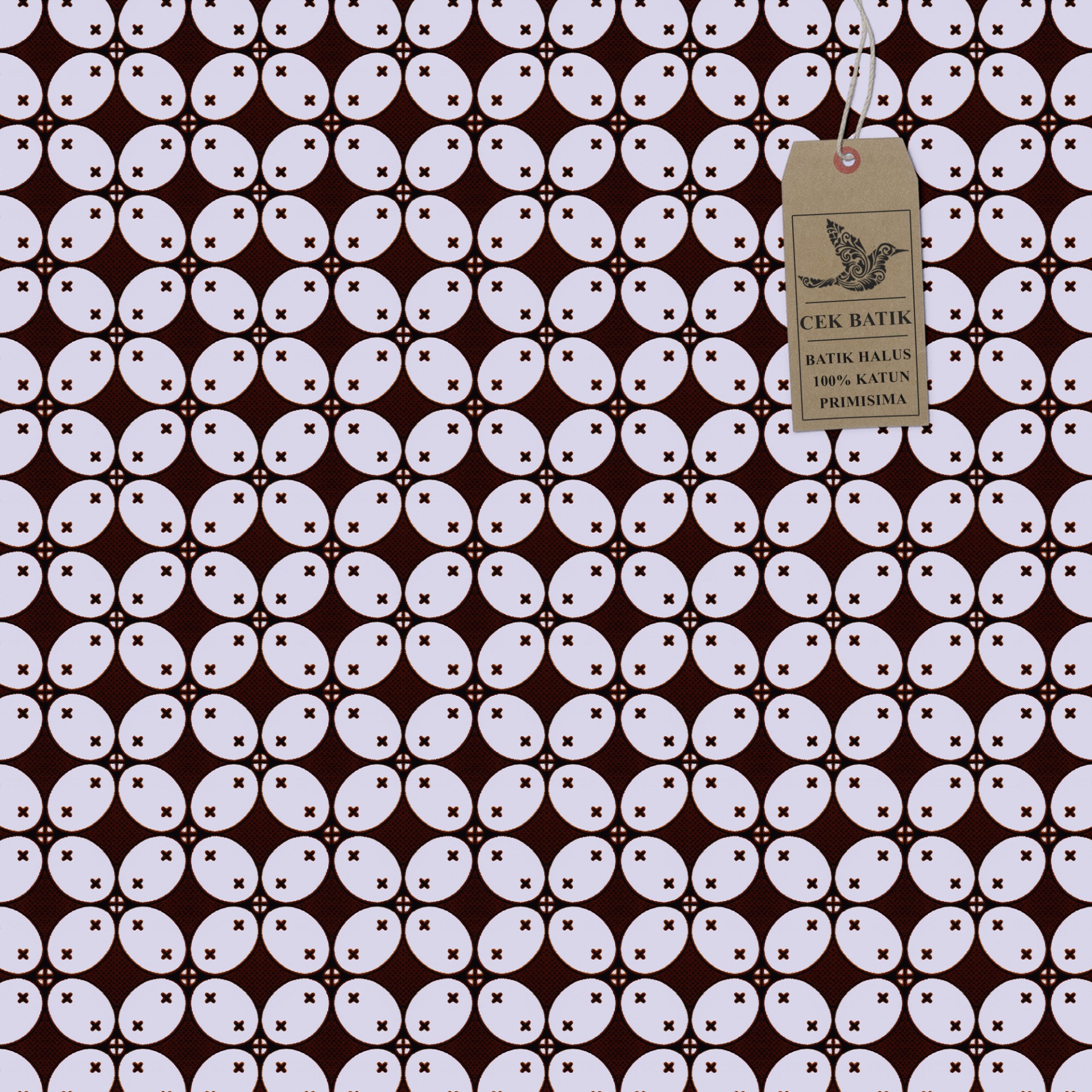 kain batik - Motif Batik Kawung Kopi Mini Classic (Sogan Putih) (Ukuran ... kain batik - Motif Batik Kawung Kopi Mini Classic (Sogan Putih) (Ukuran ...