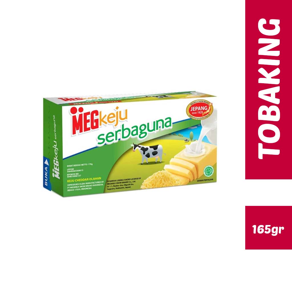 Keju Cheddar Meg Serbaguna 165gr HALAL | Lazada Indonesia