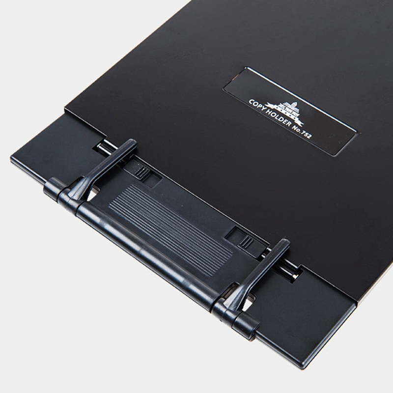 JIELISI Desktop Document Book Holder with 7 Adjustable Positions Clip ...