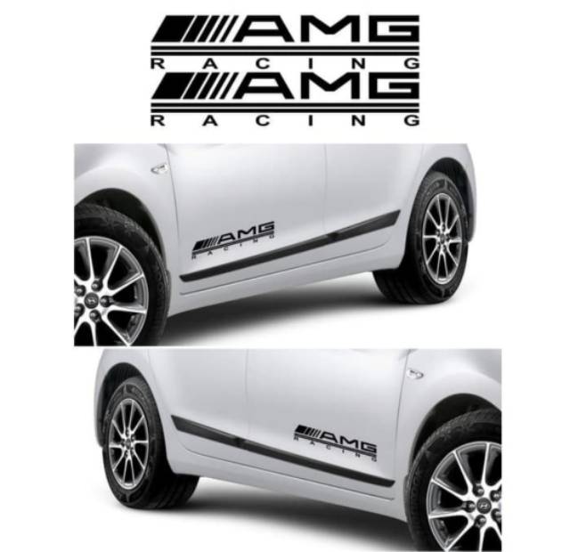 STICKER AMG STICKER MOBIL MERCEDES BENZ ALL MOBIL BISA STICKER MOBIL ...