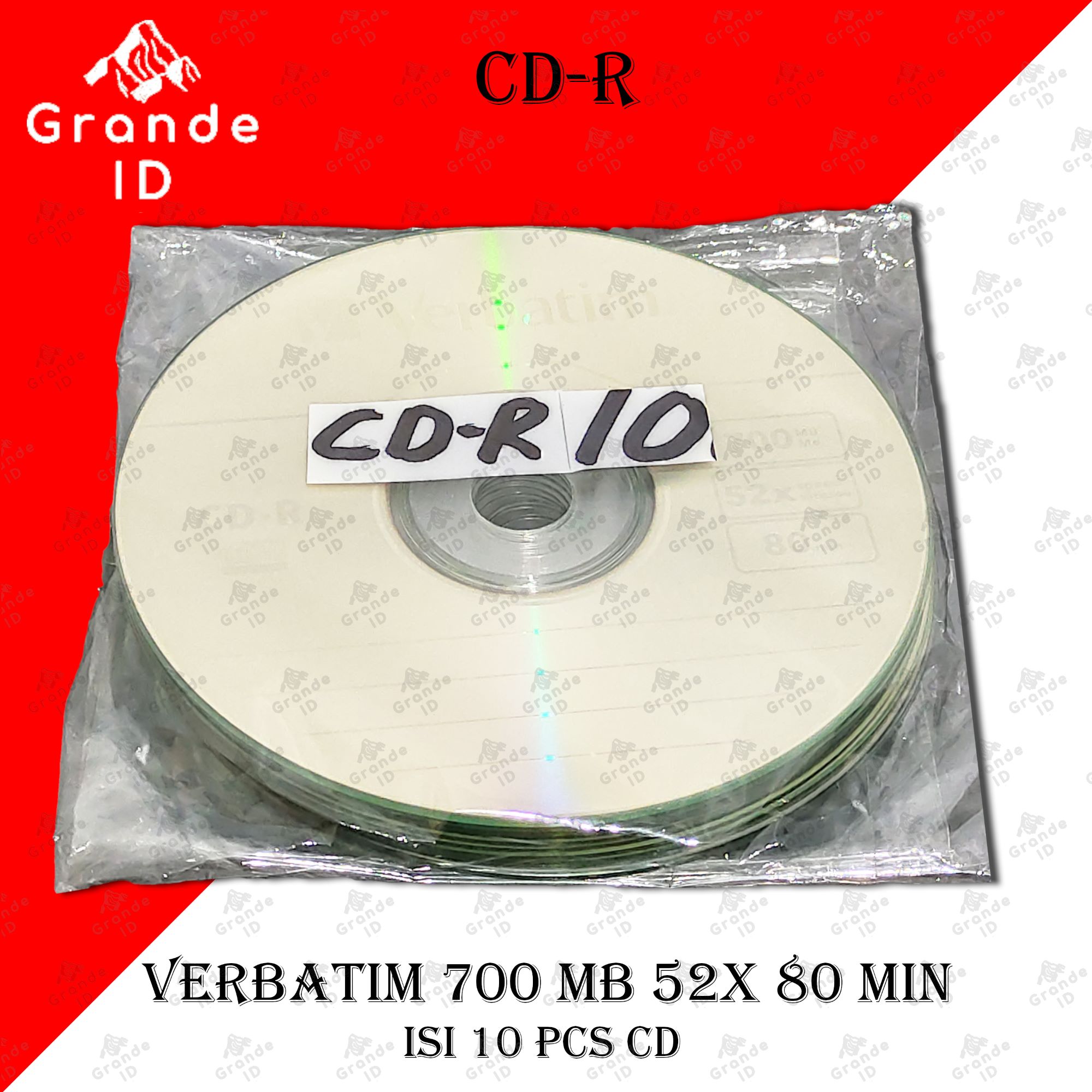 CD-R VERBATIM 700 MB CD KOSONG CD BLANK ISI 10 PCS | Lazada Indonesia