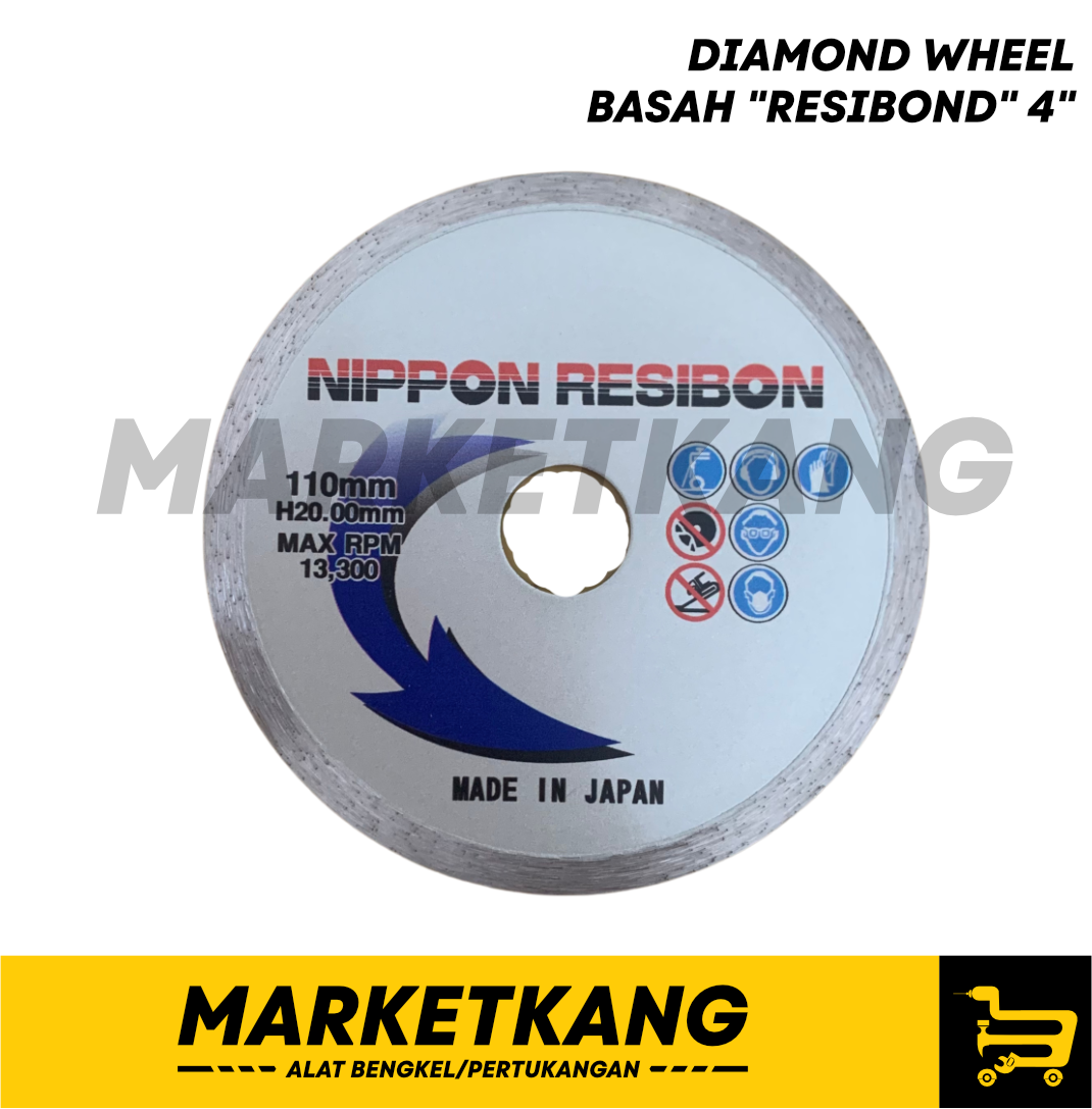 DIAMOND WHEEL WET/BASAH "NIPPON RESIBON" 4" | Lazada Indonesia