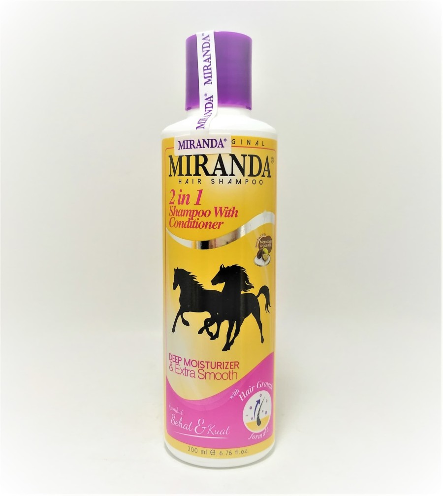 shampoo Miranda Sampo Kuda 2 in 1 Shampoo with Conditioner 200ml ...