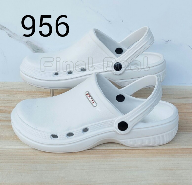 36-40 Sandal Kodok Warna Hema, Sandal Medis Lab, Sandal Dapur Restoran ...