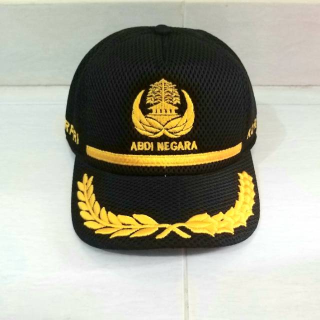 Topi Dinas Kopri Full Bordir/ topi Padi Kapas Logo Kopri /Topi Kopri ...