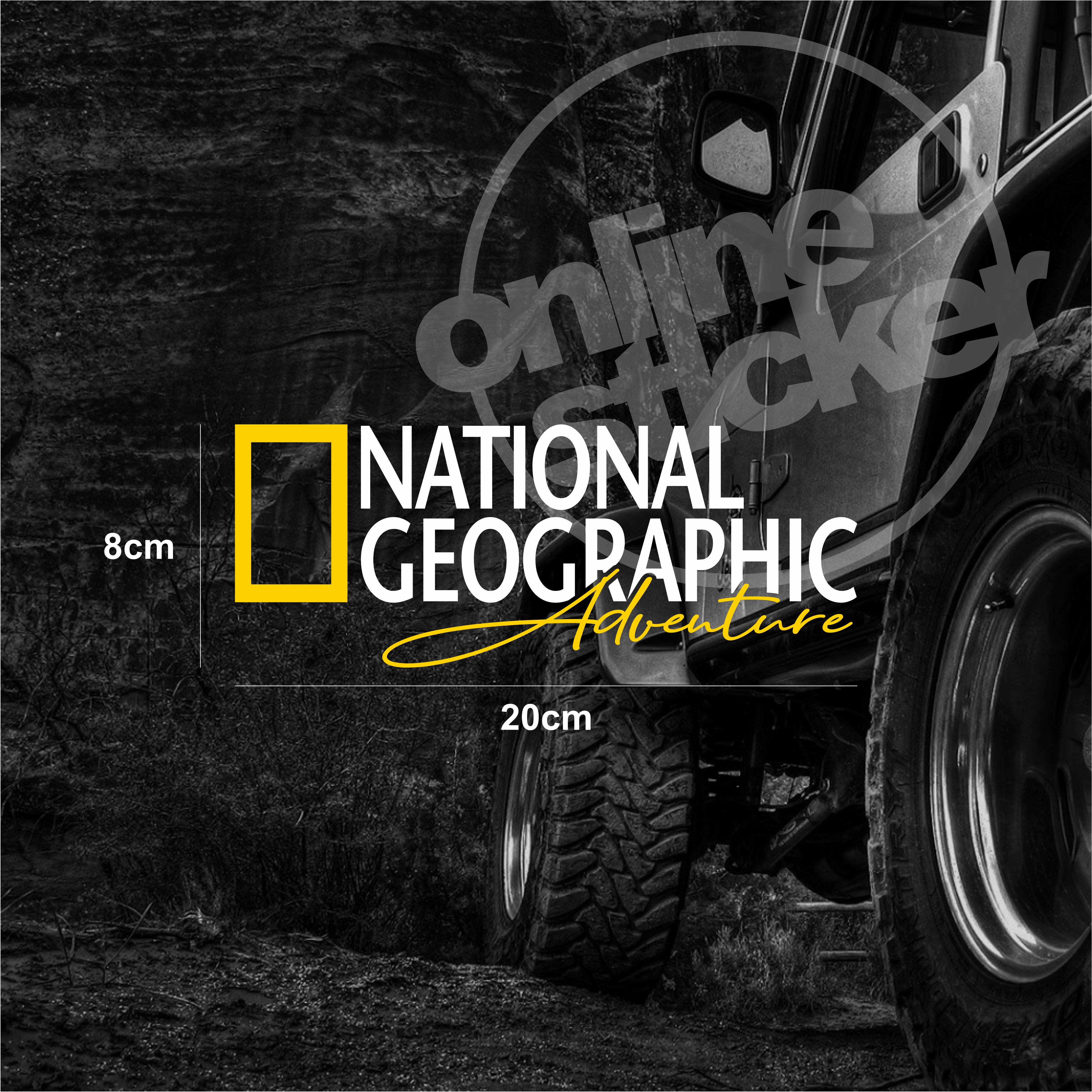 Stiker National Geographic | cutting sticker | Lazada Indonesia