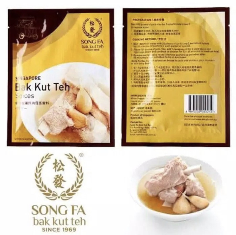 SONG FA BAK KUT TEH BUMBU MASAK BAKUT SONGFA BAKUTEH ORIGINAL | Lazada ...