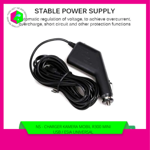 NS - CHARGER KAMERA MOBIL R300 MINI USB / ESIA UNIVERSAL | Lazada Indonesia