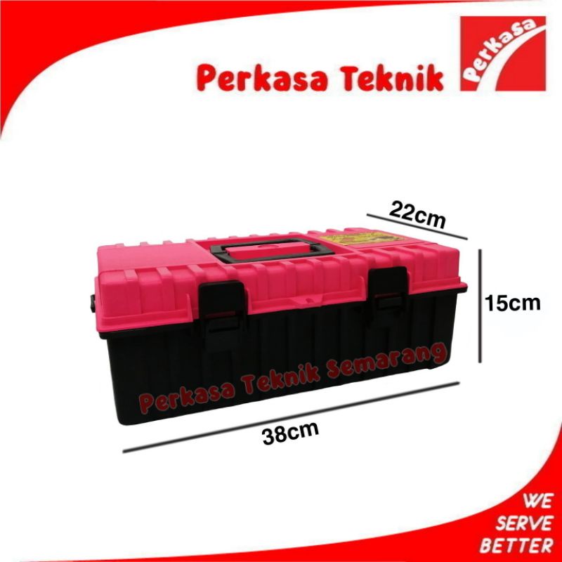 Tool Box 15 inch MASTERBOX Plastik Kotak Perkakas Alat | Lazada Indonesia