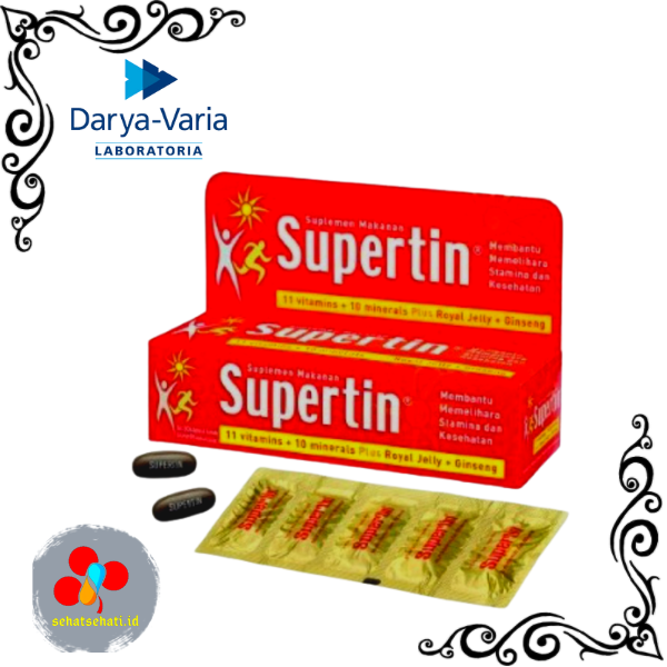 Supertin multivitamin per box original produk DARYA VARIA LABORATORIA ...