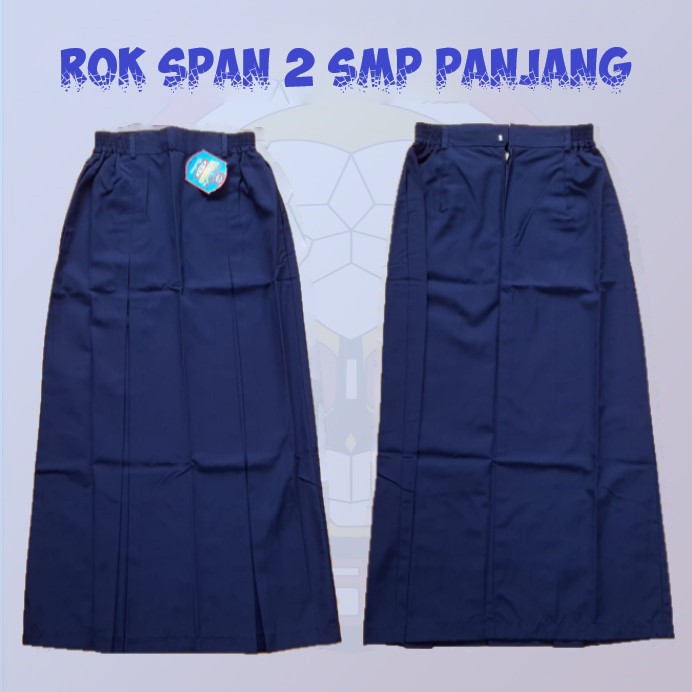 Rok Panjang Sekolah SMP Span 2 / Rok Panjang Seragam SMP Span 2 ...