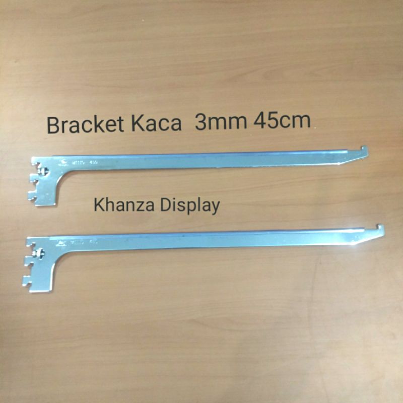 Bracket Kaca /Ambalan Kaca 45cm 3mm | Lazada Indonesia